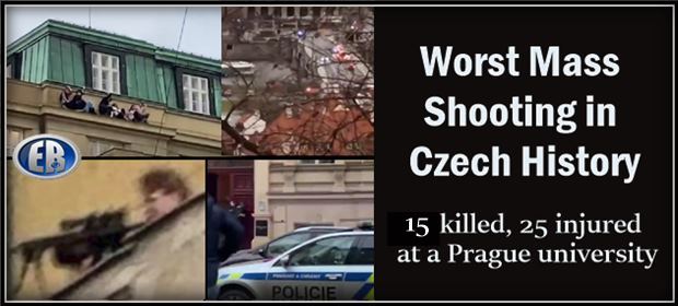 Mass shooting in Prague leaves at least 15 dead, including gunman ...