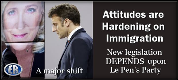 Marine Le Pen scores big win on toughened immigration bill, Macron in ...