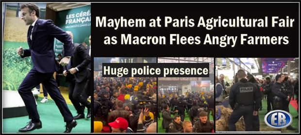 Farmers storm Paris agricultural fair, clash with police (VIDEO ...