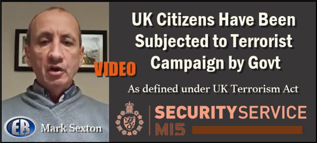 Phone call from an MI5 Officer to Retired UK Policeman Mark Sexton ...