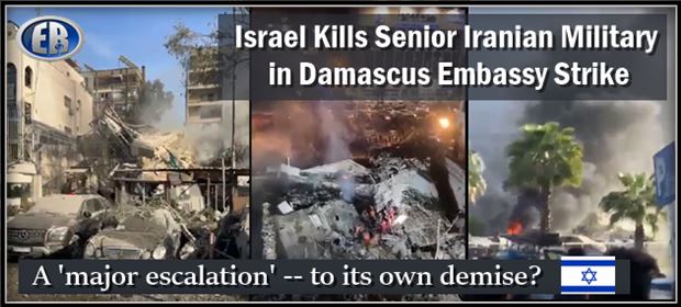 Israeli airstrike 'flattens' Iranian consulate in Damascus - Europe ...
