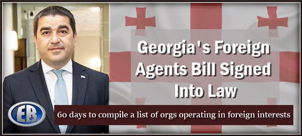 Georgia’s ‘foreign agents’ law comes into force - Europe Reloaded