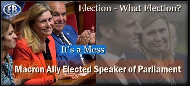 New French Assembly Speaker is a Macron MP - Did Le Pen's Party ...