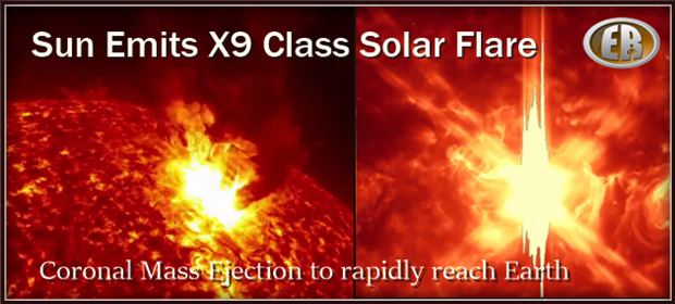 Sun Ejects Earth-Directed X9.0-Class Solar Flare, Largest In Years ...