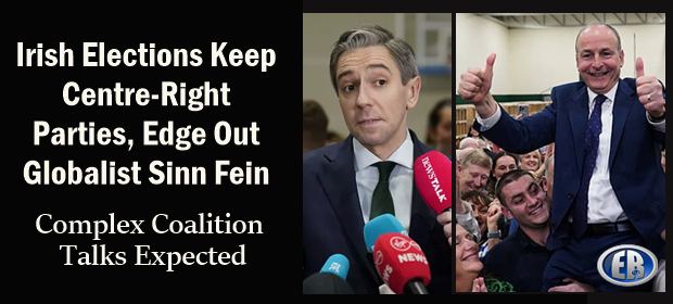 Centre-Right Parties Hold Onto Power in Ireland with Majority of Seats ...