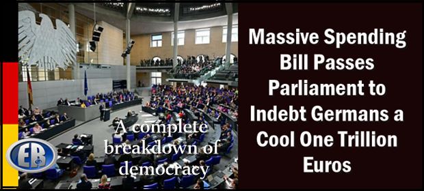 Ghost Bundestag votes to dismantle the German debt brake - thousands of ...