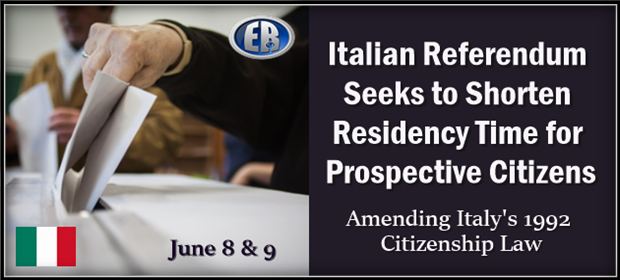 Italy's Citizenship Referendum Coming Up - Europe Reloaded