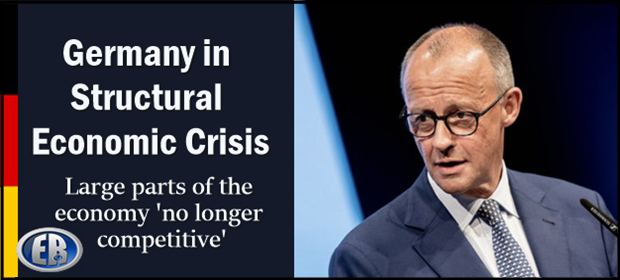 German economy in structural crisis – Merz - Europe Reloaded