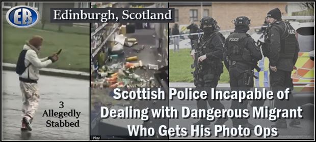 Edinburgh knife attack: Two people are injured with schools locked down ...